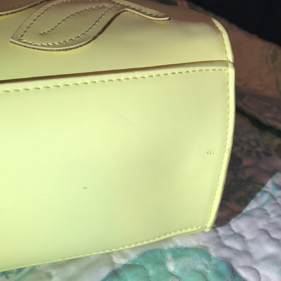 Bags | Yellow Handbag With Extra Strap | Poshmark
